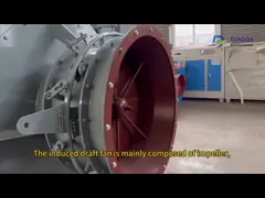 high pressure induced draft fan 380v / centrifugal industrial ventilator g4-68-14d