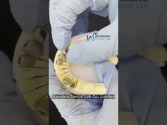 post core dental lab from china / metal post core with pfm crown