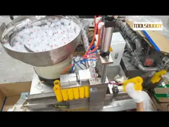 automatic empty two component silicone sealant cartridge filling machine 400ml 1:1