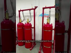 environment-friendly fm200 fire suppression system without pollution for archive