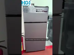Congelador montado top vertical del refrigerador del refrigerador del uso en el hogar 410 litros