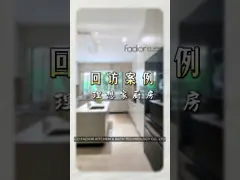 stainless steel double linear kitchen cabinets light wood grain with enhanced storage solution