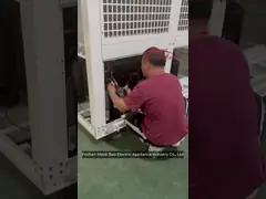 energy-saving solution 180kw 380v air source heat pump for large-scale heating needs
