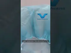 disposable non woven round bouffant cap for clean and safe work environment