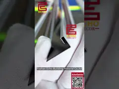 L forma spazzolato piastrelle in acciaio inossidabile Trim 10mm Piastrelle bordo bordo