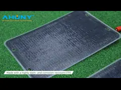 portable foldable sunpower solar panel charger 28w waterproof with 2 usb port