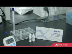 one step group a strep a rapid test kit streptococci antigen with swab ce early detection