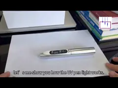호텔 검사 UV LED 손전등 365nm/395nm 파장과 AC85-265V 입력 전압