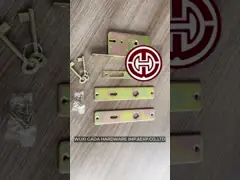 security 35mm - 55mm door mortise deadlatch key lock convenience accurate mortise lock