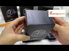 T93 Prateado Smart Watch Headset TWS 4GB Memória Wireless Bluetooth Call 1,96 polegadas Sport Music