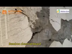 bamboo charcoal wood metal plate panel wood veneer panel wall panel bamboo wood fiber