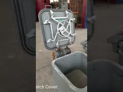 Level Type Handle Internal Deck Use Aluminum Alloy Marine Hatch Cover