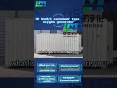 factory price industrial container type oxygen generator air separation plant