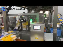 Machine d'emballage alimentaire pour emballage électrique à film unique / composite
