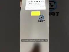 1A EMI Netzfilter für Video-HF-Abschirmung mit nationalen Zertifizierungen und professionellem F&E-Team