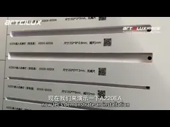 A220EA Laminado luz hacia arriba hacia abajo dirección de sombra 7,5W/m 2835/120PCS/m DC12V PC de aluminio