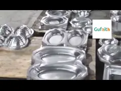 restaurant melamine dinner plates compression mould 5 inch high precision