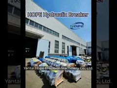 high durability yantai hope hydraulic breaker for rock breaking