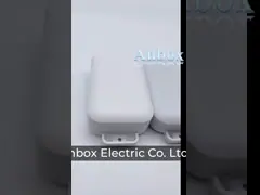 nuevo estilo iot ip66 impermeable montaje de pared de plástico proyecto caja de cableado de poste controlador abs de plástico