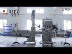 자동 선형 PET 병 뚜껑 덮개 기계 플라스틱 용기 뚜껑 밀봉 기계 (PLC 제어)