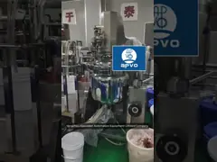 Hoogscheren homogeniserende machine met hydraulisch opheffend deksel dubbele jassen