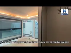 luxurious interior e5 space capsule home single bedroom smart cabin