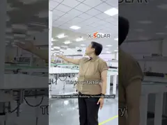 max. system voltage dc 1000/1500v iec solar panel 330w hjt solar cell etfe rv awning transparent