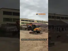 South Korea Brand Used Mini Crawler Hyundai 60vs Hydraulic 6 Ton Digger