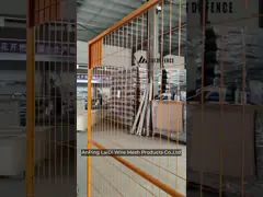 6FT Canada Metal Tempory Fence Pannelli rivestiti in PVC per la costruzione