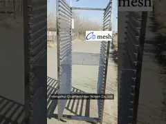 stainless steel 201 rotary oven trolley for drying 15layers 12layers 10layers