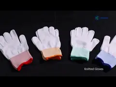 white pu coating cleanroom gloves anti static esd work mitten carbon fiber safety hot selling