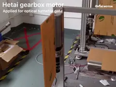 Motore NEMA23 24v 57mm del cambio delle metallurgie delle polveri 100 giri/min. per il portone ottico del cancello girevole