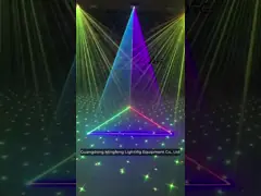 rgb animation laser dj light for disco club 1-5w rgb full color laser projector light