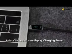 Cavo di ricarica da C a C USB in lega di alluminio 100W ES-X47 Serie 1m 2m