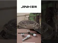 jh-2064 minifix spreading bolts in carbon steel with 40mm length for flat pack furniture assembly