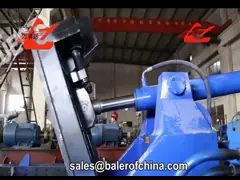 Macchina d'imballaggio del piccolo residuo idraulico del metallo per i trucioli d'acciaio di 3mm