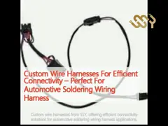 custom wire harnesses for efficient connectivity – perfect for automotive soldering wiring harness