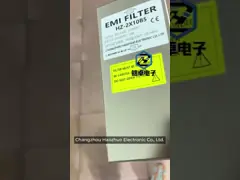 30A ~ 2500A DC Emi 전력 필터 RF 보호실 IEC 소켓