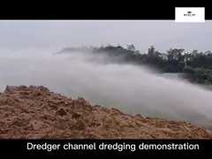 12m river cleaning dredger vessel sand dredging machine