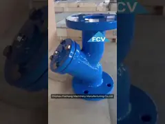 cast iron / ductile iron y strainer valve 150lb for water