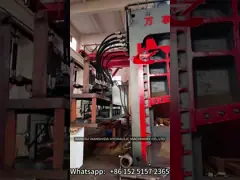 Y83Q-4000G Shear Baler Motor 74kW Scrap Metal Recycling Machine