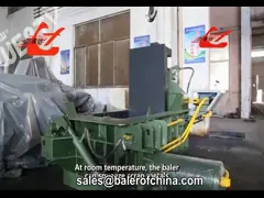 Pressa per balle automatica della ferraglia di controllo/pressa-affastellatrice idraulica del residuo per l'acciaio dello spreco dell'alluminio