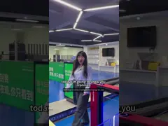 ironman im.lb.01 multicolor optical speed gate turnstile for building access control