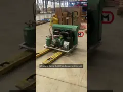 customized open type condensing unit cooling system air cooling  for cold room