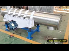 long distance vibration conveyor u type tubular trough for cement industry