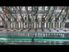 완전 자동 피스톤 펌프 플라스틱 PET 병 햇꽃 기름 채우기