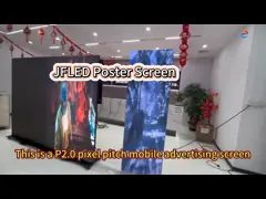 Bildschirm mit LED-Kartell, Wi-Fi-Steuerung 휴대용, 안쪽에 설치되지 않은