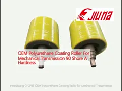 90 Shore A Hardness PU Coated Roller for Enhanced Mechanical Transmission and Material Handling Forklift
