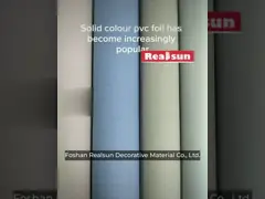 0.10mm-0.50mm  decorative pvc film interior applications anti scratch