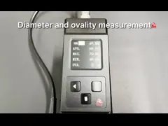 Control de diámetro del cable Micrómetro láser Herramienta de medición de ovalidad
